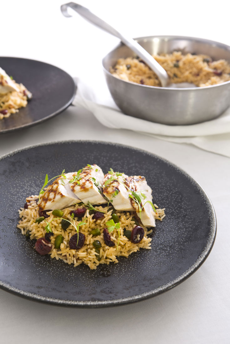 Basmati Pilaf with Turkey Recipe - Great British Chefs