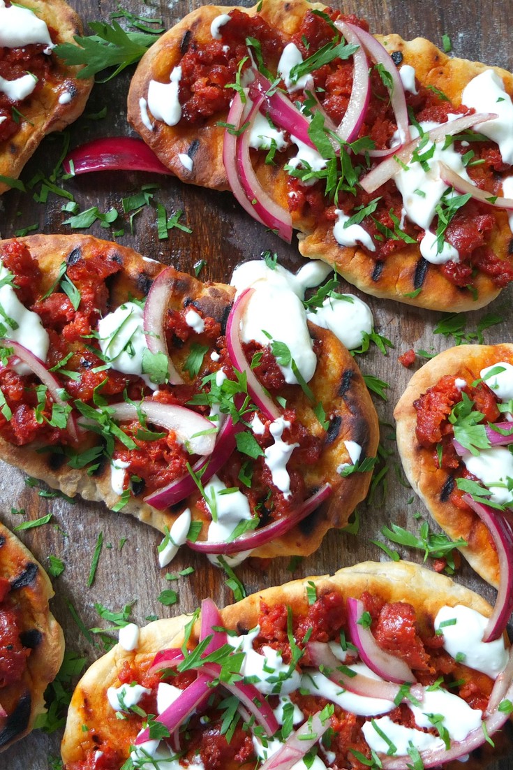 Chorizo Flatbreads Recipe - Great British Chefs