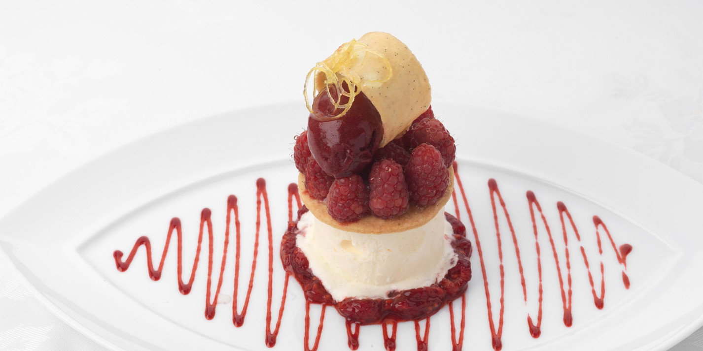 Scottish Raspberries & Crème Fraîche Mousse - Great British Chefs