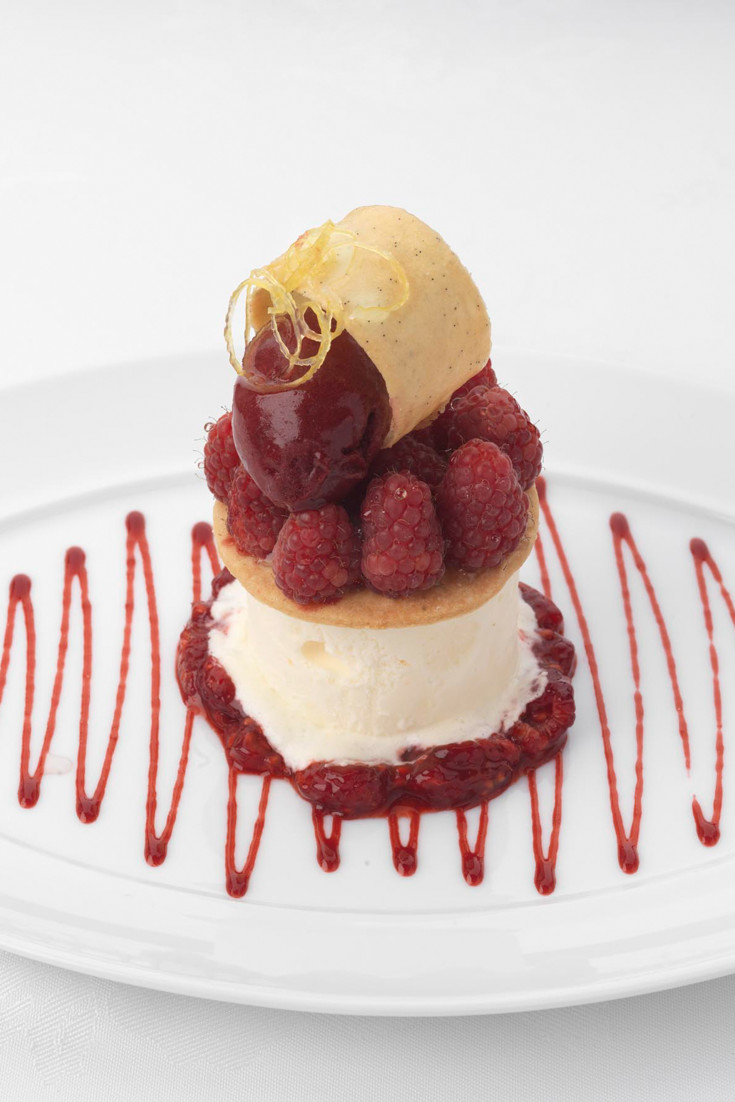 Scottish Raspberries & Crème Fraîche Mousse - Great British Chefs