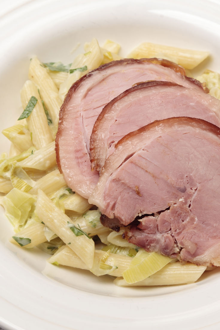 Gammon with Pasta Recipe - Great British Chefs