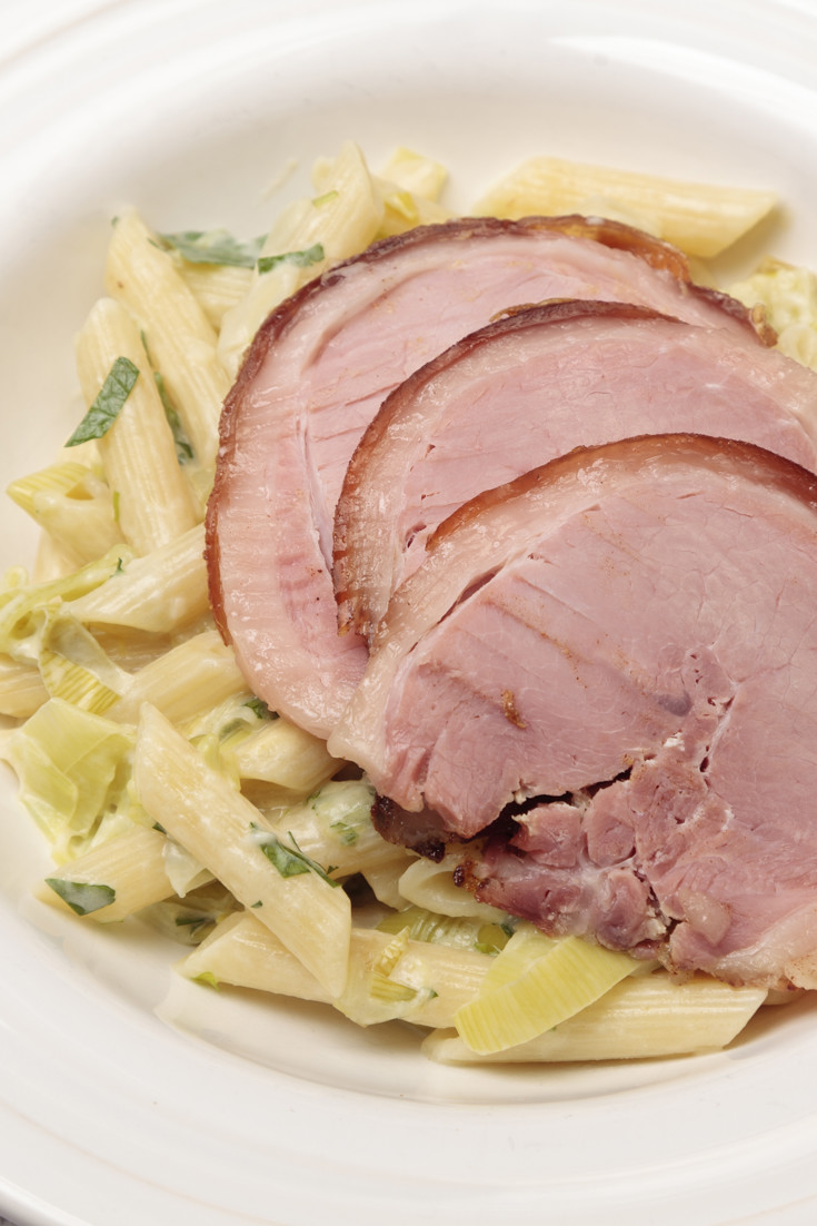 Gammon with Pasta Recipe - Great British Chefs