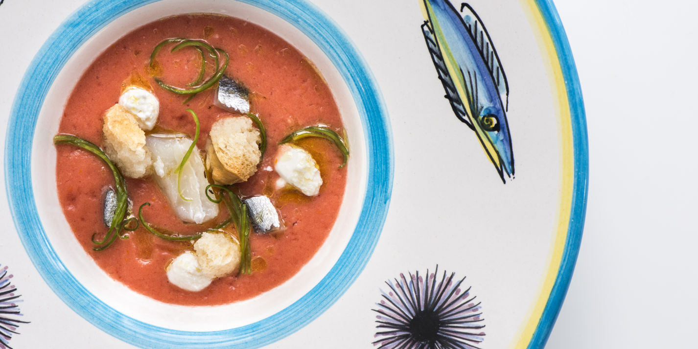 Cold Tomato Soup Recipe - Great Italian Chefs