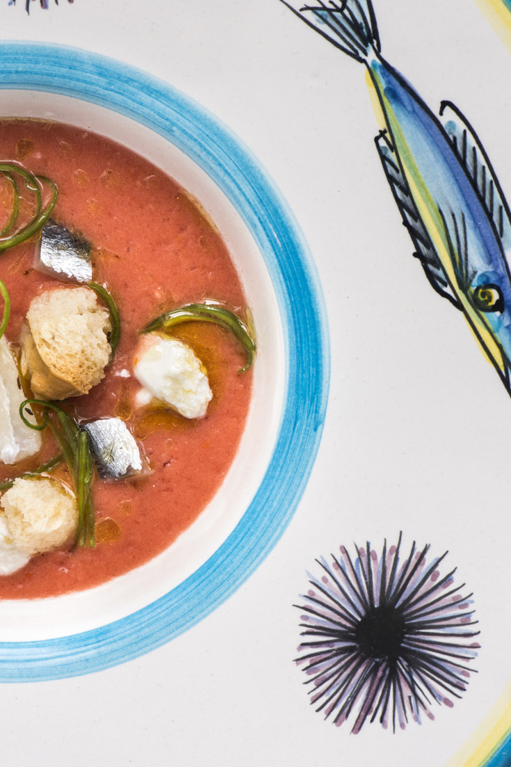 Cold Tomato Soup Recipe - Great Italian Chefs