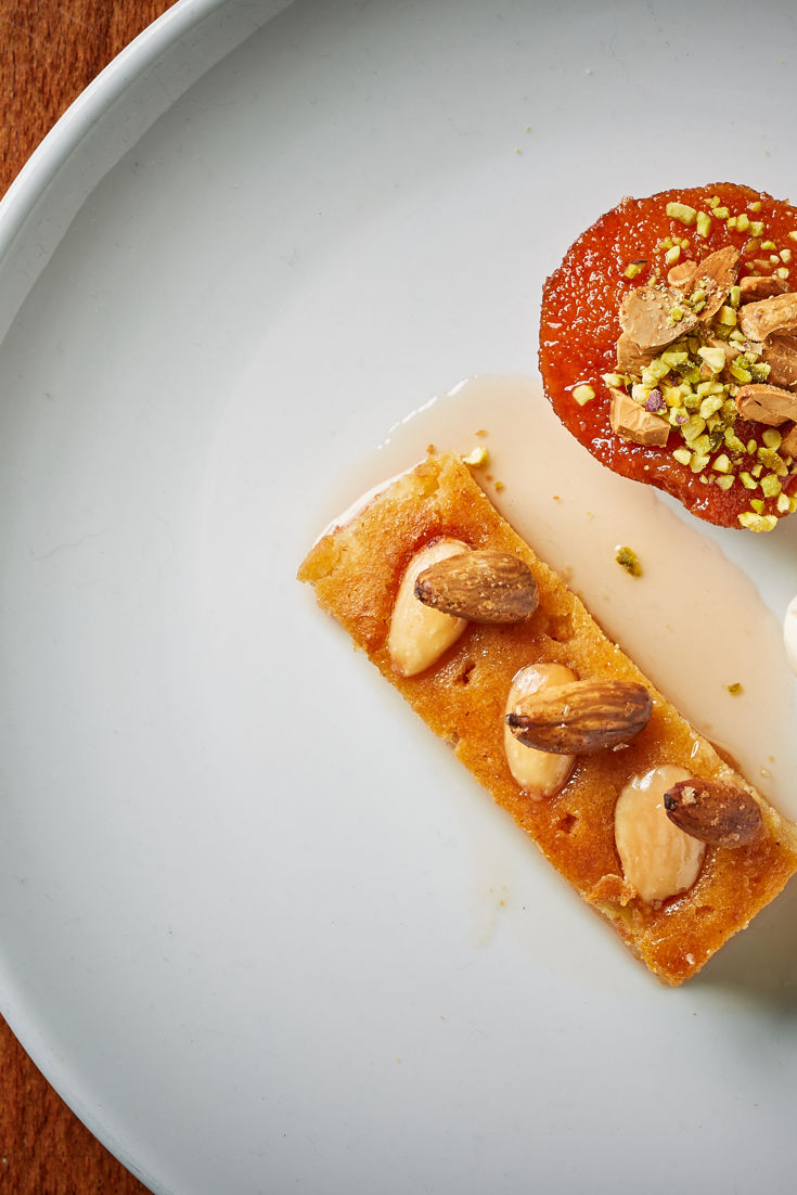 Namoura – Lebanese Semolina Cake Recipe - Great British Chefs