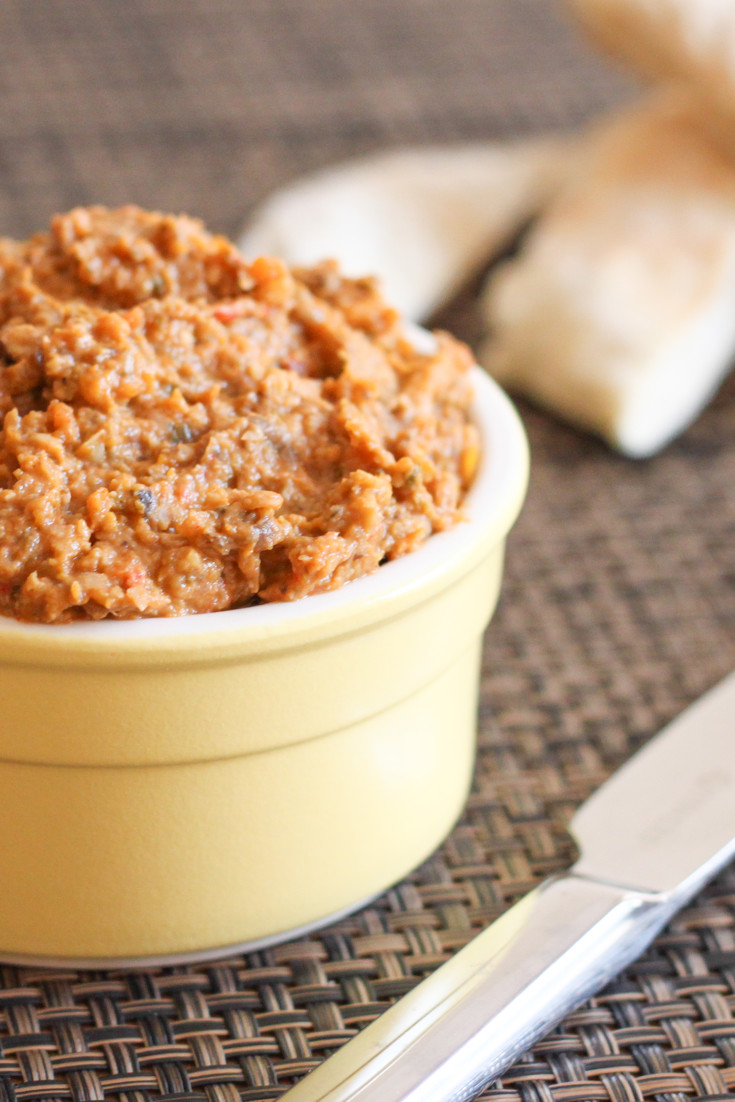 Roasted vegetable chickpea pâté recipe - Great British Chefs