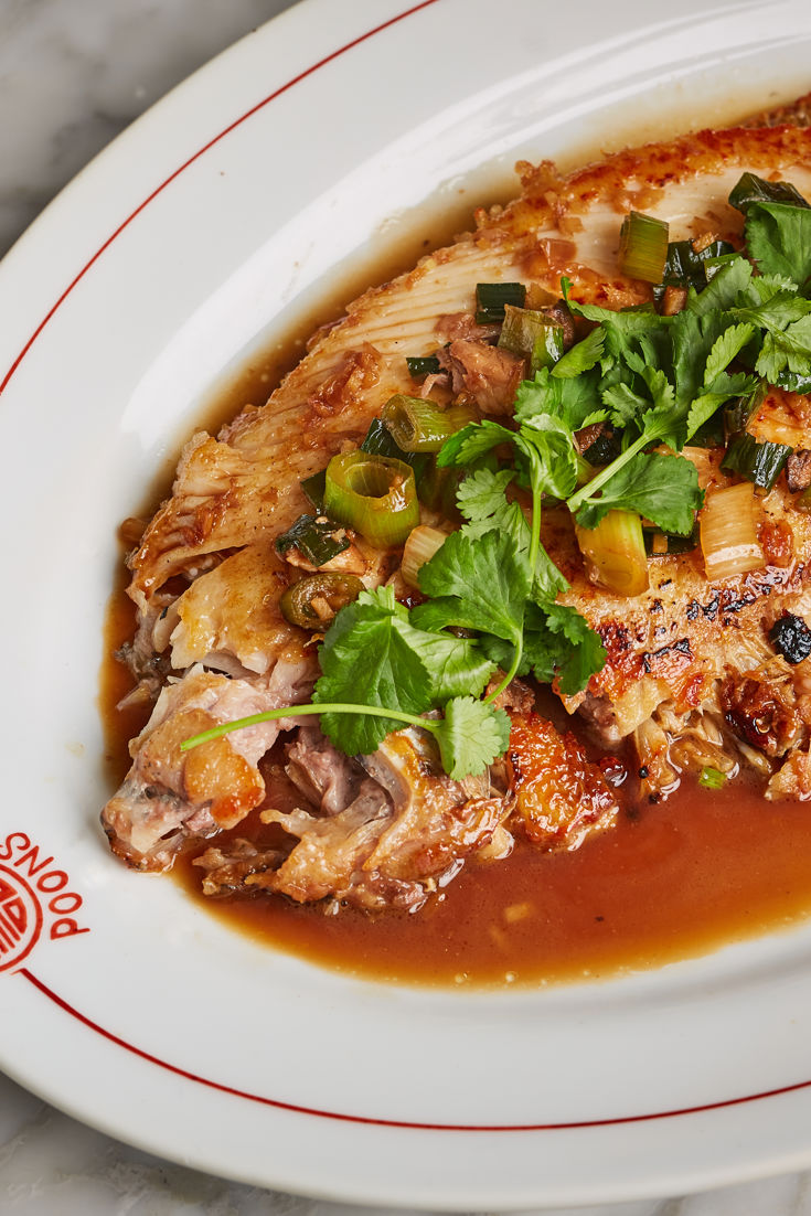 Sole with Ginger and Spring Onion Recipe - Great British Chefs