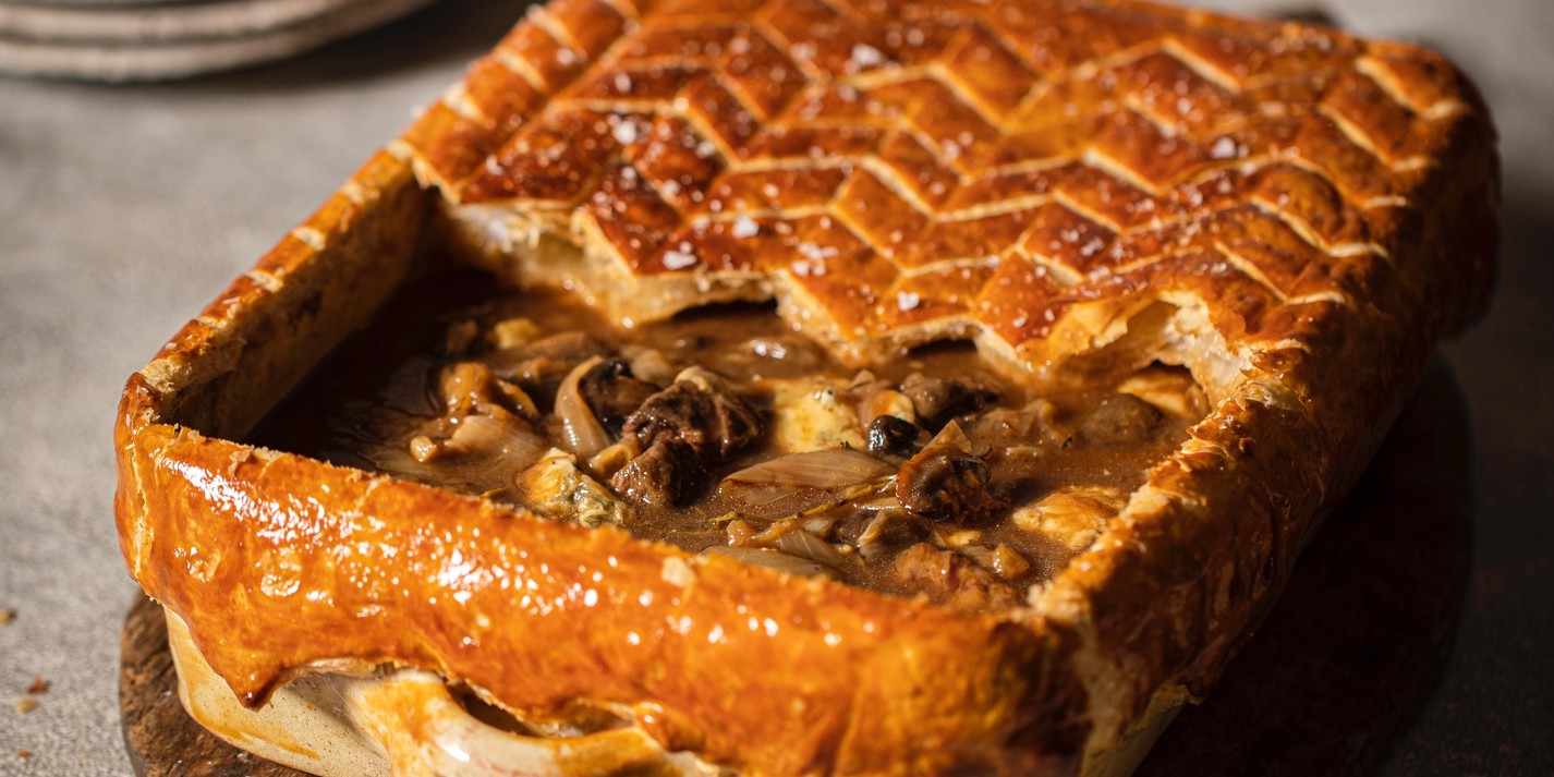 Beef, Stilton and Onion Pie Recipe - Great British Chefs