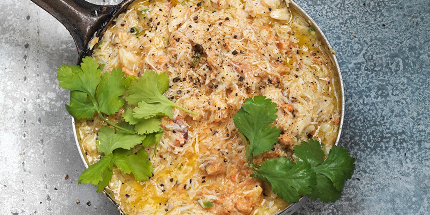 Butter Garlic Crab Recipe - Great British Chefs