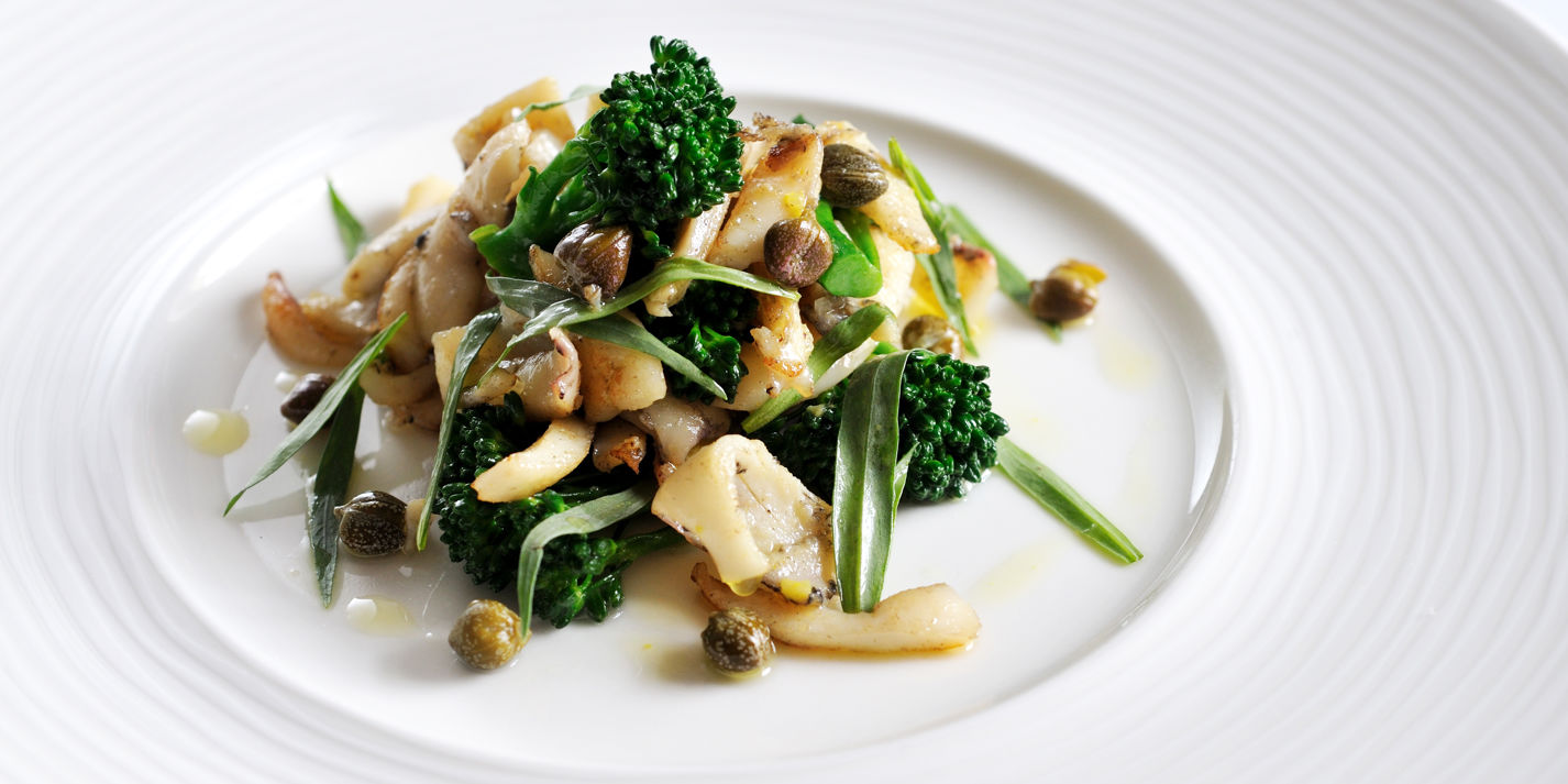 Cuttlefish Salad Recipe With Ink Vinaigrette - Great British Chefs