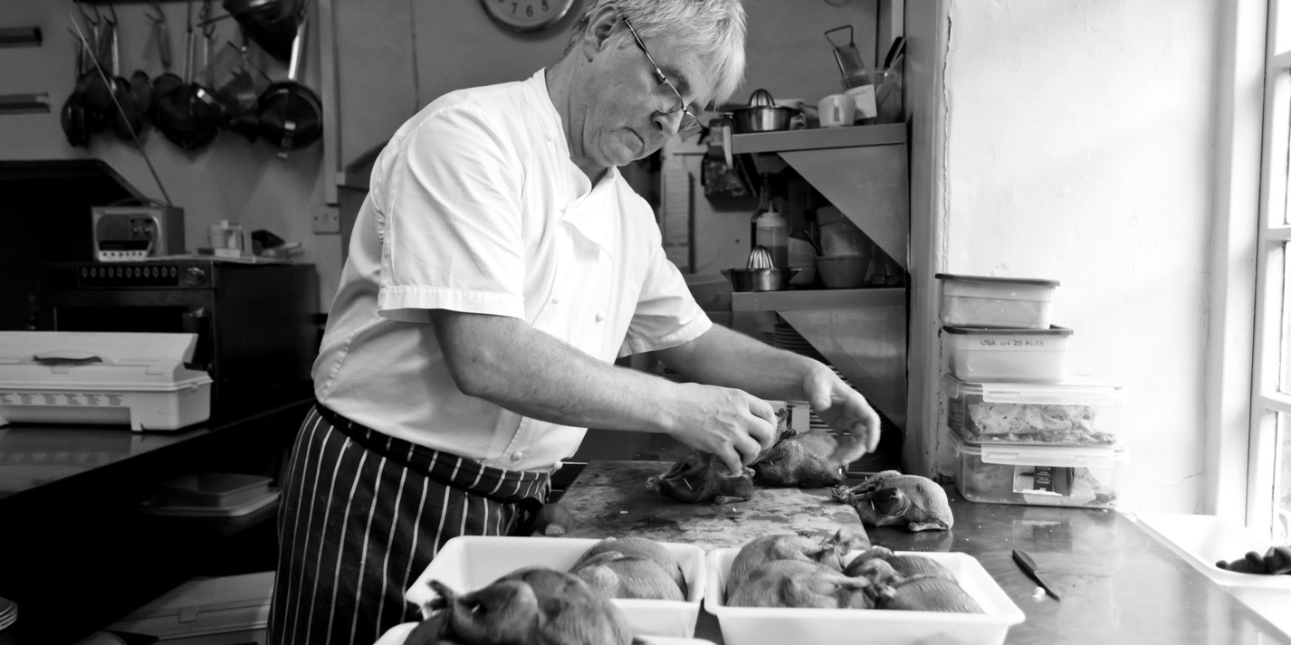 Bryan Webb Chef at Tyddyn Llan - Great British Chefs
