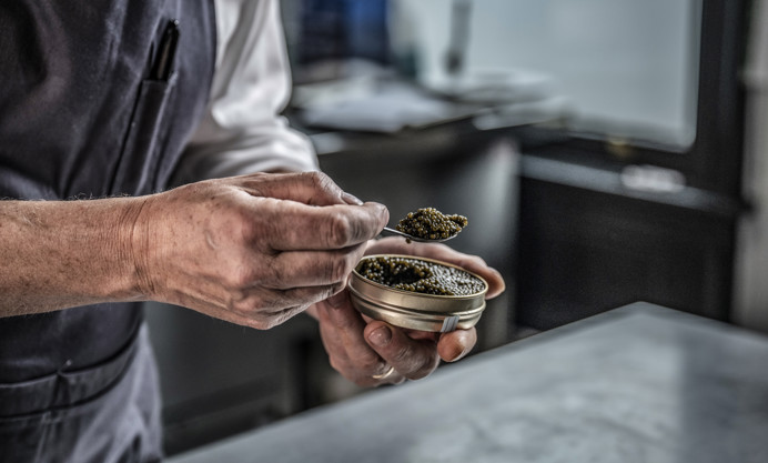 Seaweed Custard, Crispy Mussels and Imperial Caviar Recipe - Great ...