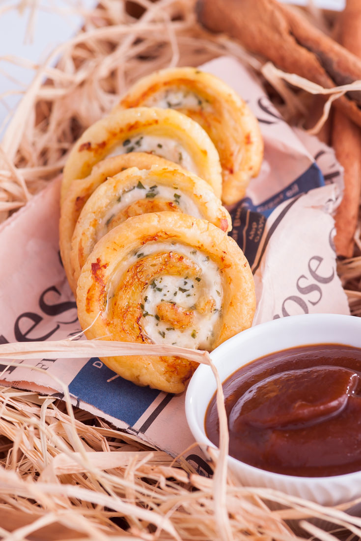 Turkey Puffs with Homemade Brown Sauce Recipe - Great British Chefs