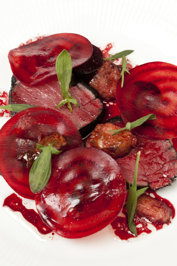 Beef Fillet, Hay, Bone Marrow & Beetroot Recipe - Great British Chefs