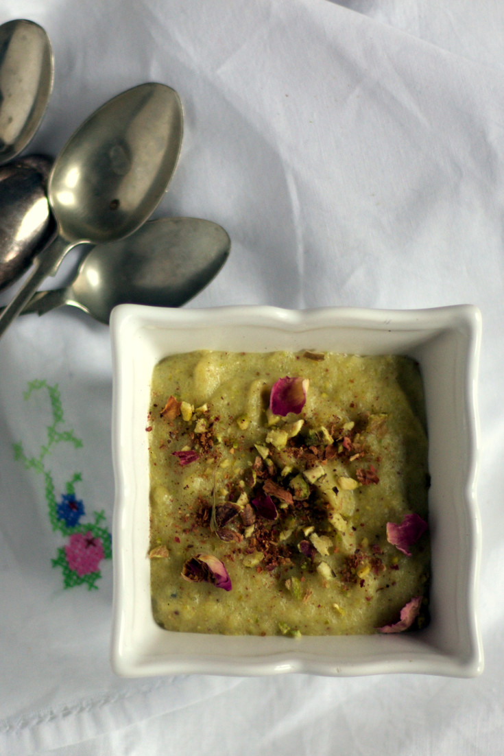 Spiced Pistachio Pudding Recipe - Great British Chefs