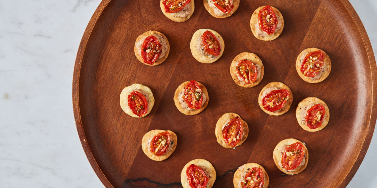 Tomato, Olive and Rosemary Canapé Recipe - Great British Chefs