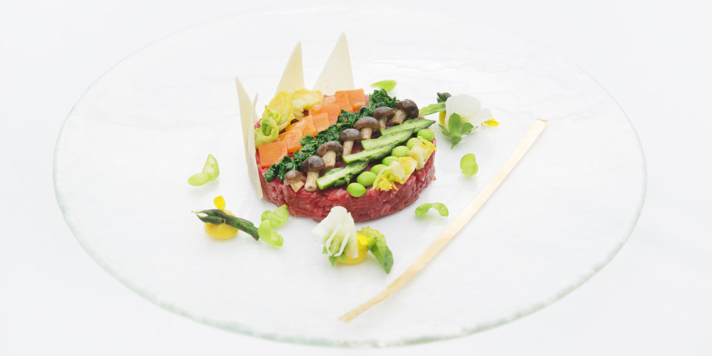 Beef Tartare Recipe with Vegetables - Great Italian Chefs
