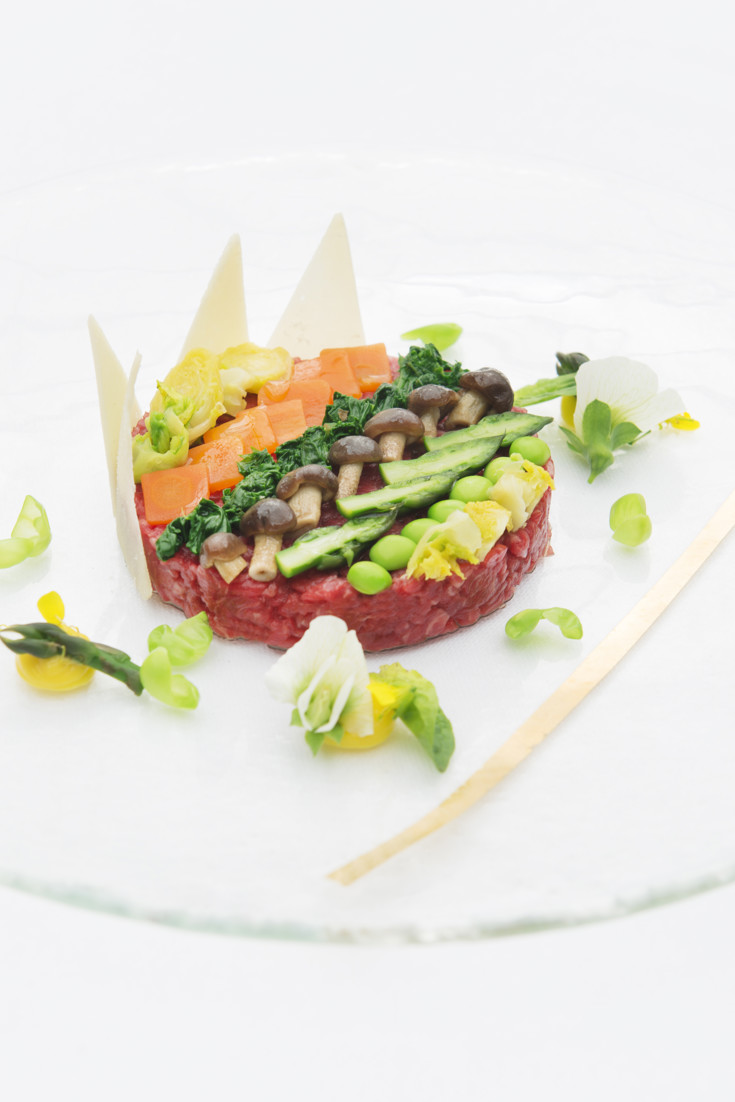 Beef Tartare Recipe with Vegetables - Great Italian Chefs