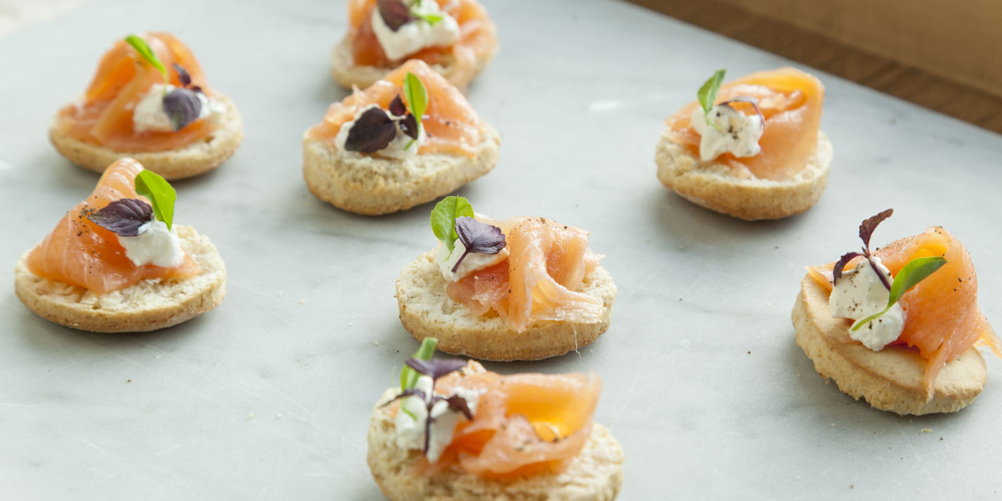 Smoked Salmon Canapé Recipe - Great British Chefs