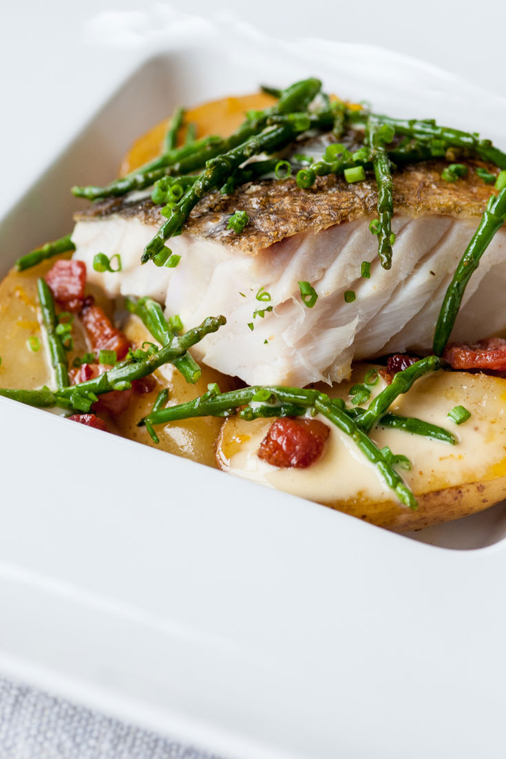 Pan-Roast Cod & Jersey Royals With Pancetta - Great British Chefs