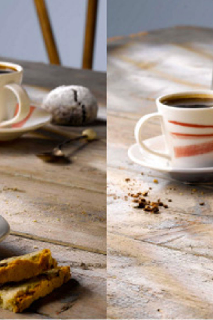 Win a set of six espresso cups and saucers - Great Italian Chefs