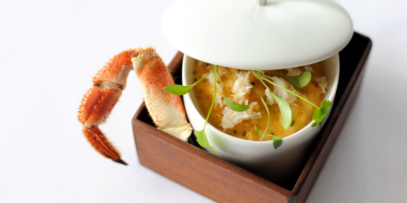 Crab Risotto Recipe With Crème Fraîche & Chives - Great British Chefs
