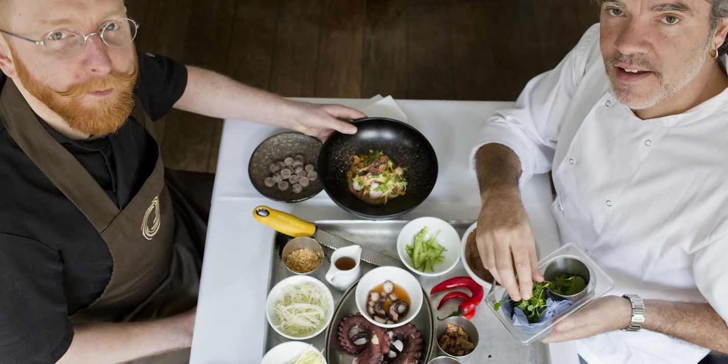 Peter Gordon and Paul A Young Chocolate Dinner Review - Great British Chefs