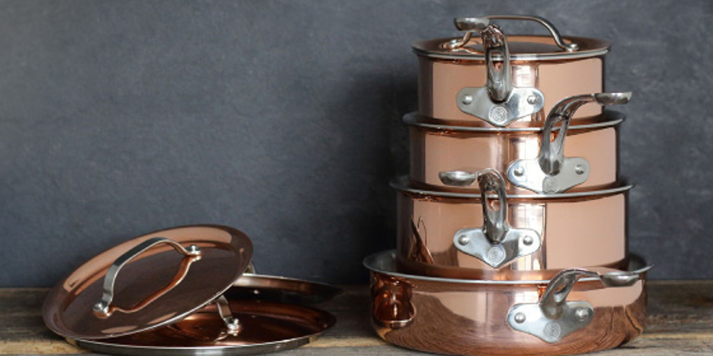 Win a set of 4 ProWare copper pans worth £335 - Great British Chefs