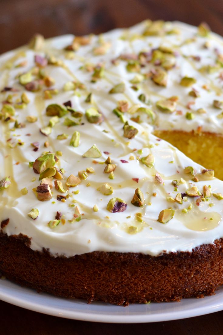 Revani - Greek Semolina Cake Recipe - Great British Chefs