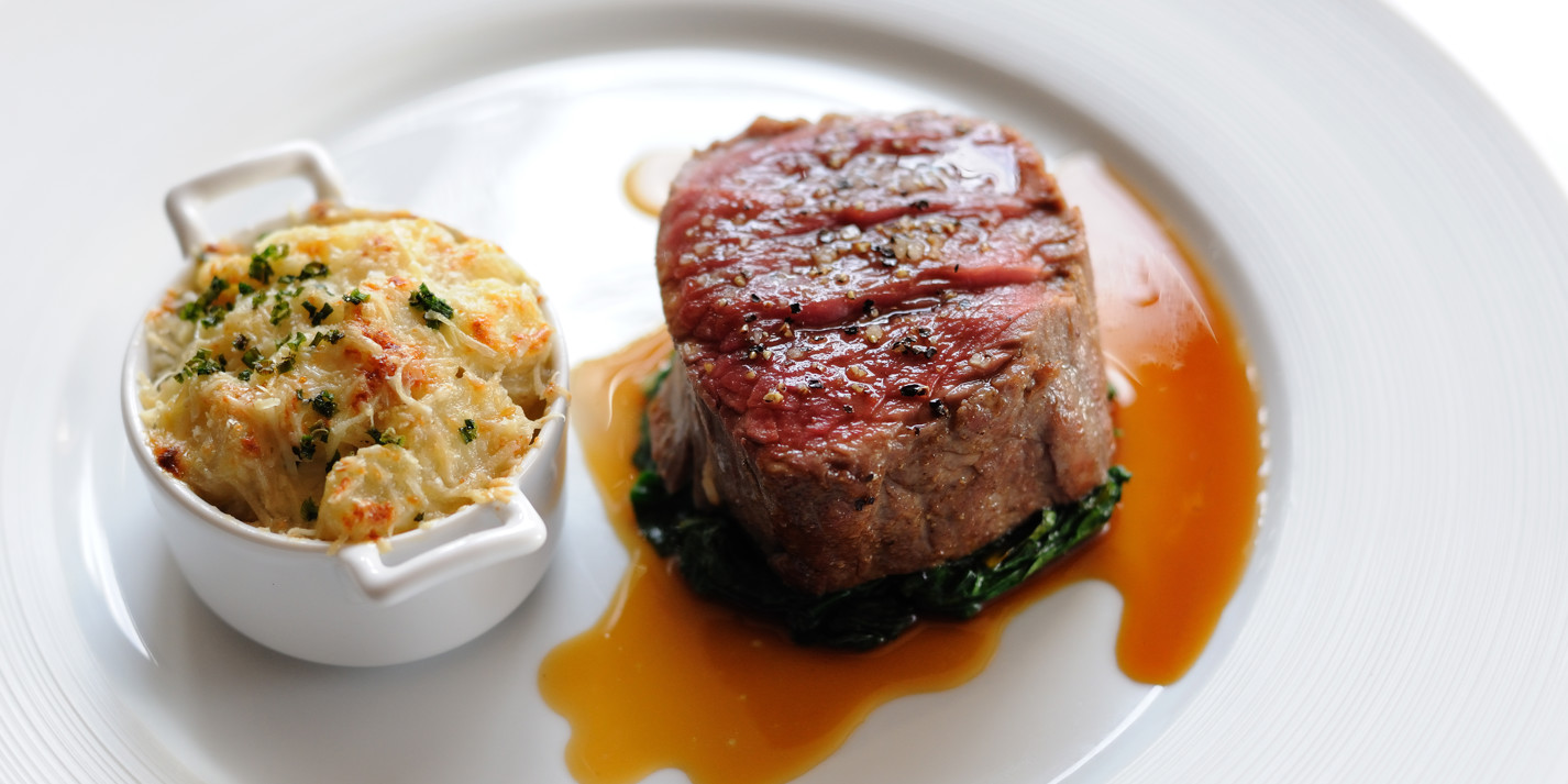 Beef Fillet Recipe & Jerusalem Artichoke Gratin - Great British Chefs