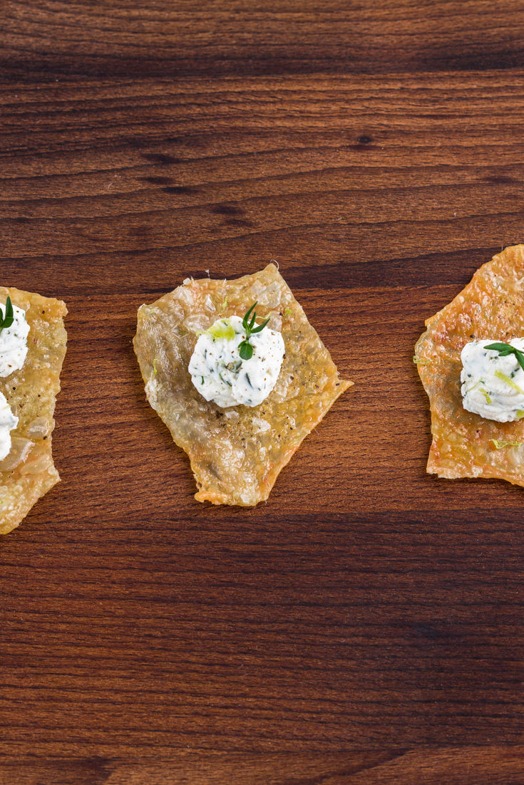 Chicken Skin Canapé Recipe - Great British Chefs