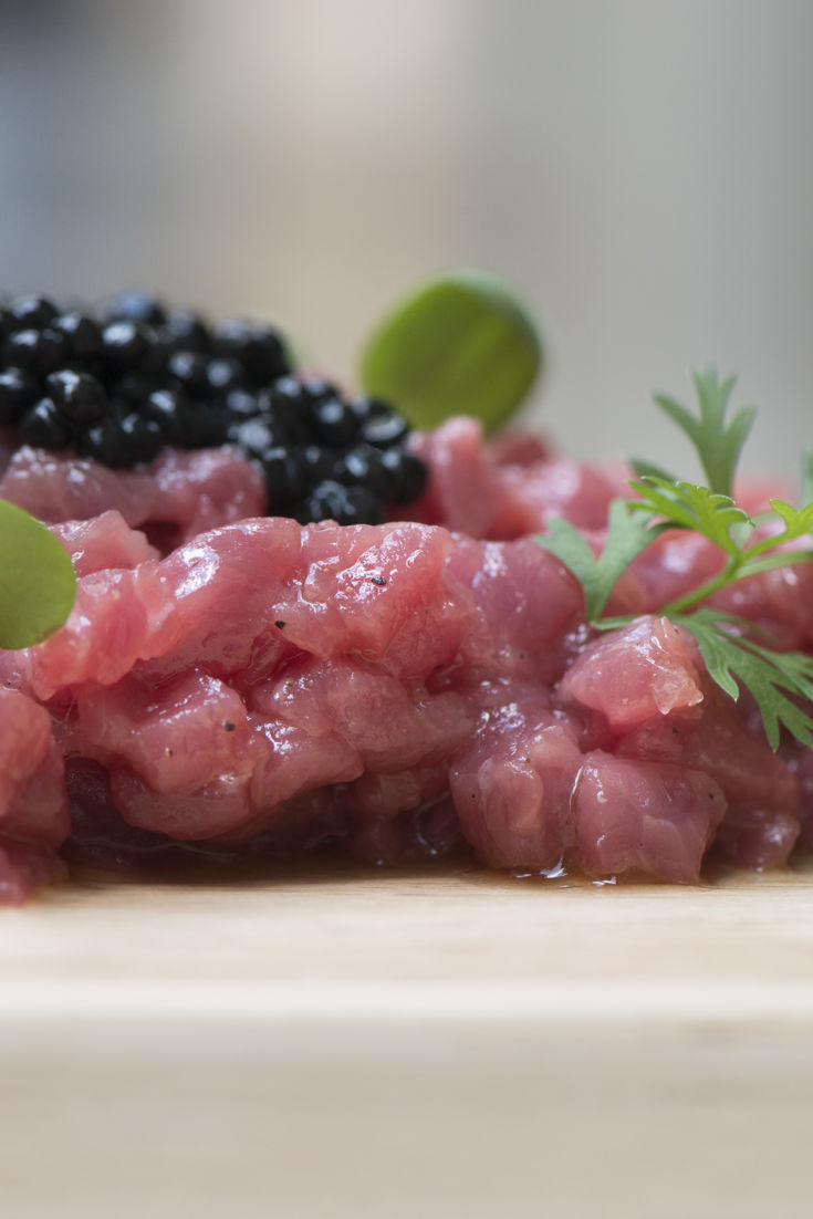 Beef Tartare with Black Truffle Recipe - Great Italian Chefs