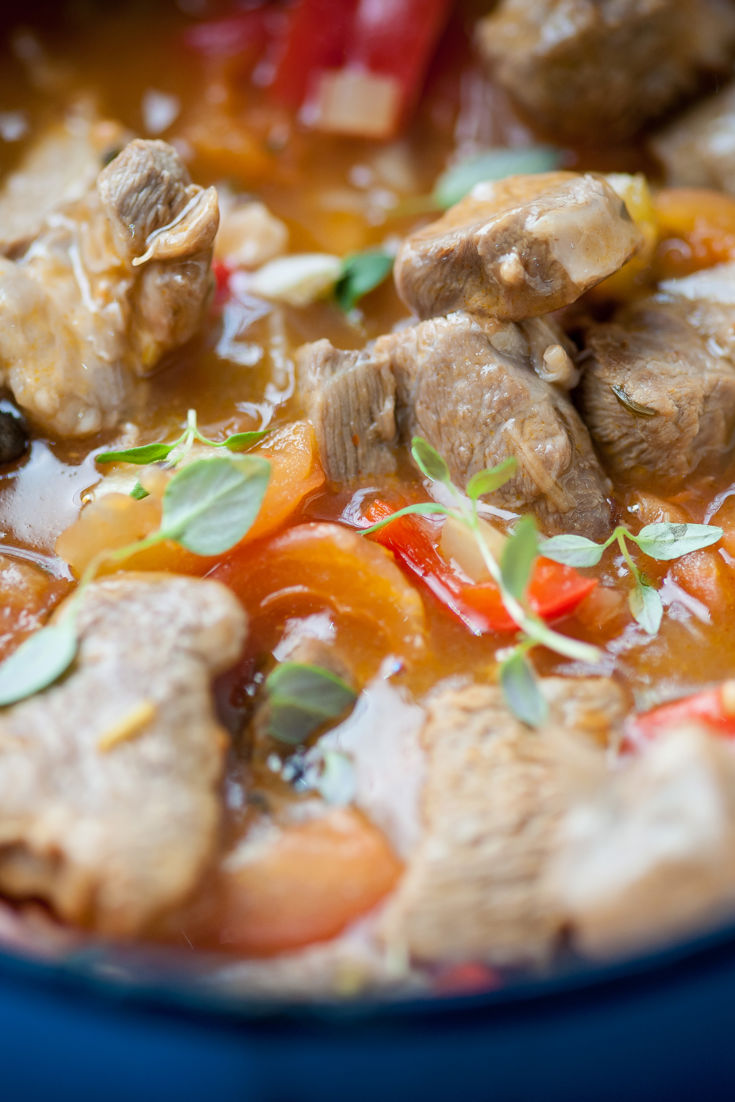 Lamb and Red Pepper Ragout Recipe - Great British Chefs