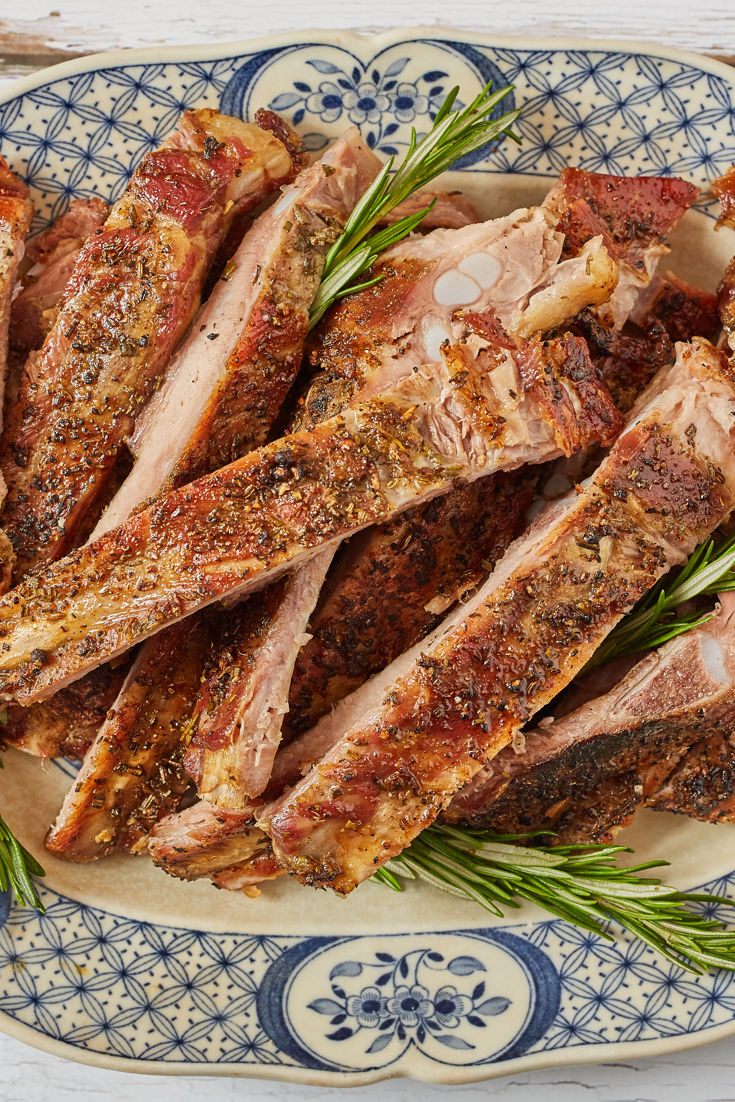 Rosticciana – Tuscan Pork Ribs with Rosemary Recipe - Great Italian Chefs