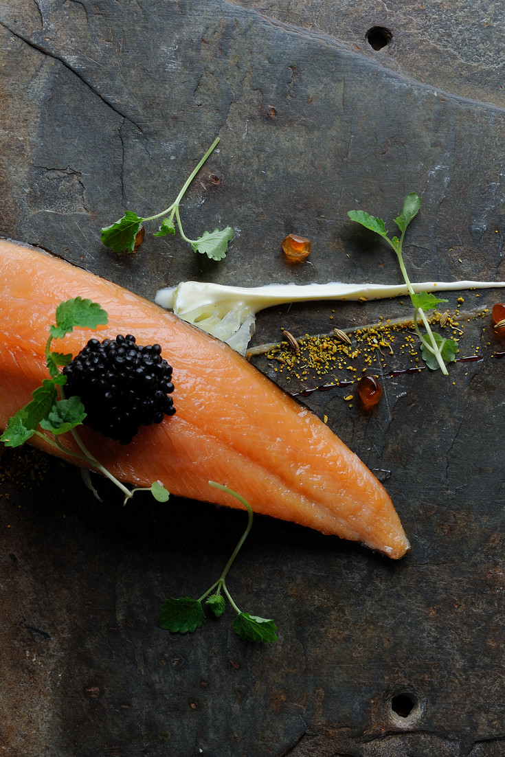 Cured Salmon Recipe With Wild Fennel - Great British Chefs