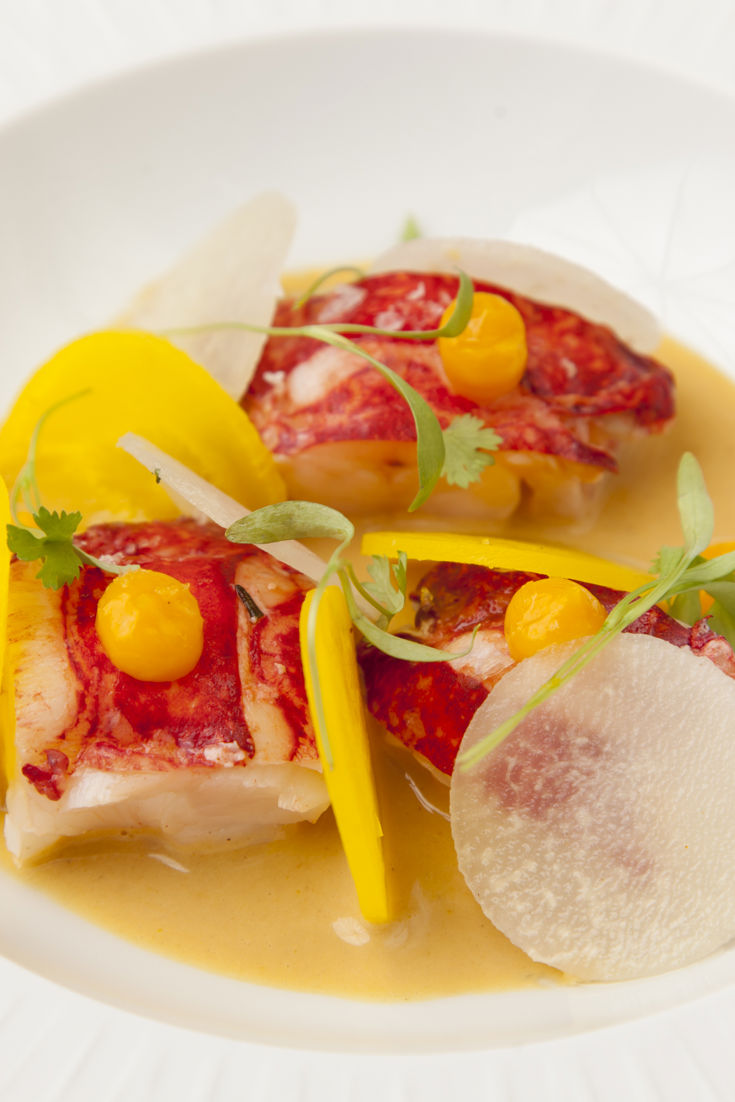 Lobster with Beetroot and Laksa Recipe - Great British Chefs