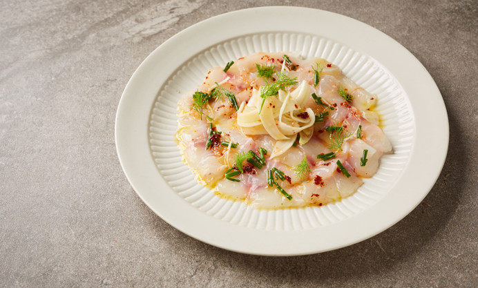 Sea Bream and Fennel Carpaccio Recipe - Great British Chefs