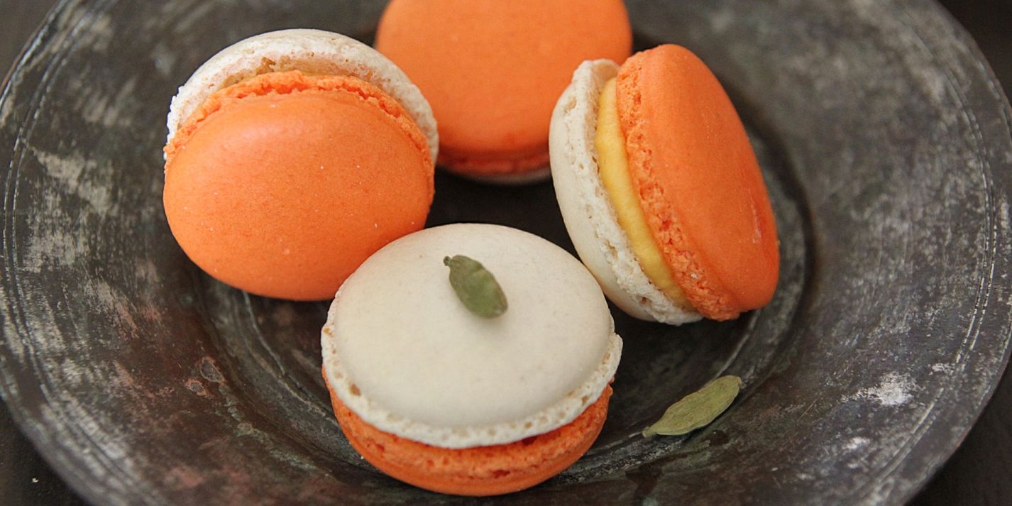 Mango and Cardamom Macaron Recipe - Great British Chefs