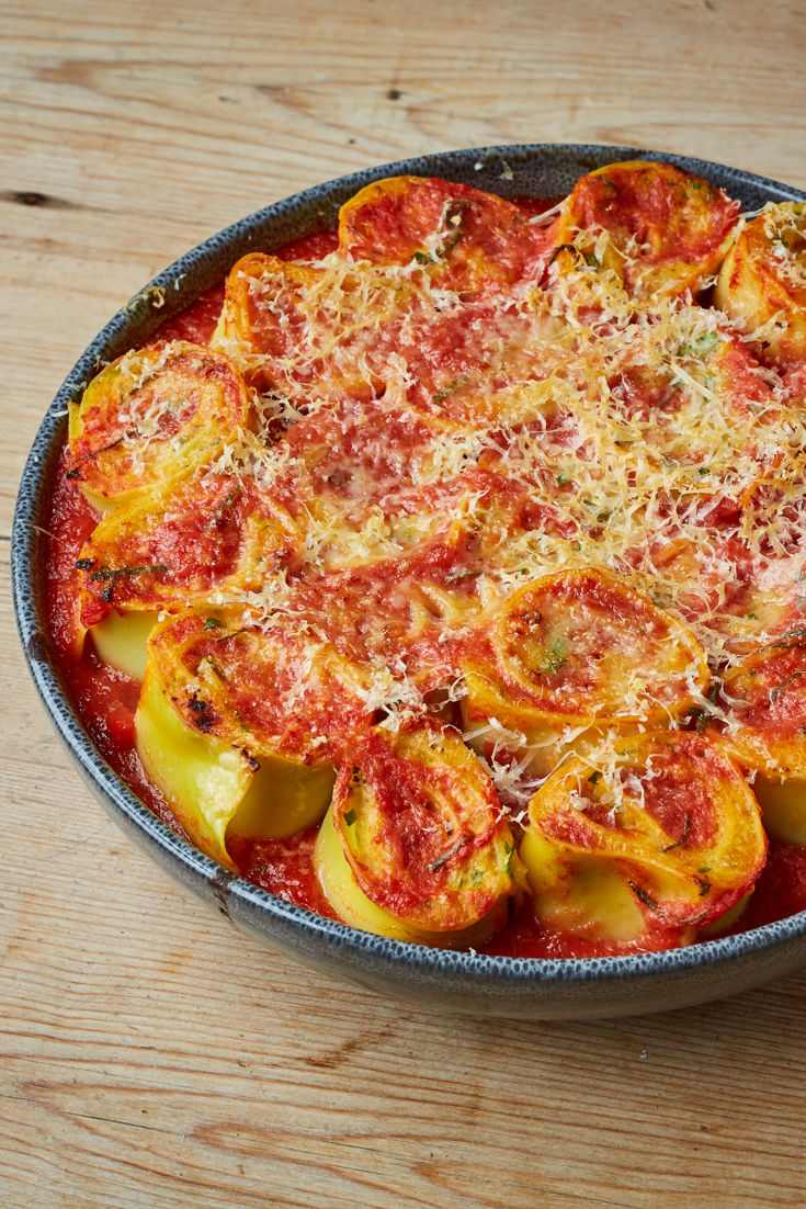 Tomato and Butternut Squash Rotolo Recipe - Great British Chefs