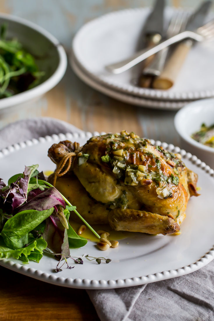 Spicy Roast Poussin Recipe - Great British Chefs