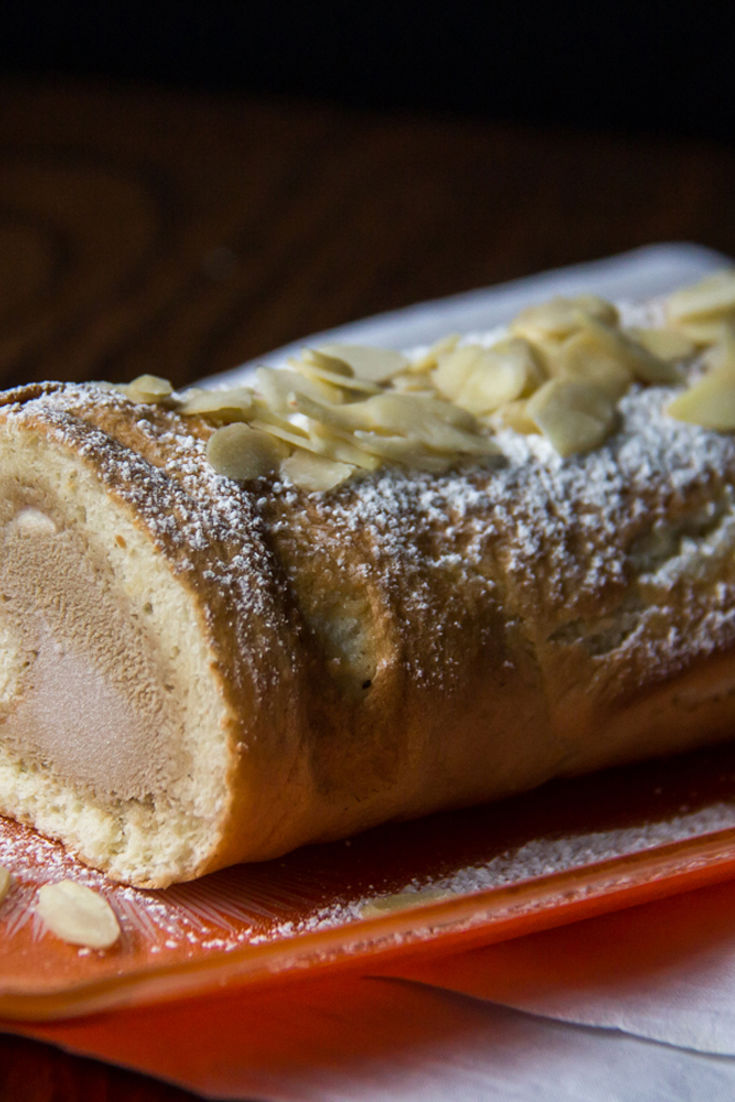 Coffee Ice Cream Roulade Recipe - Great British Chefs