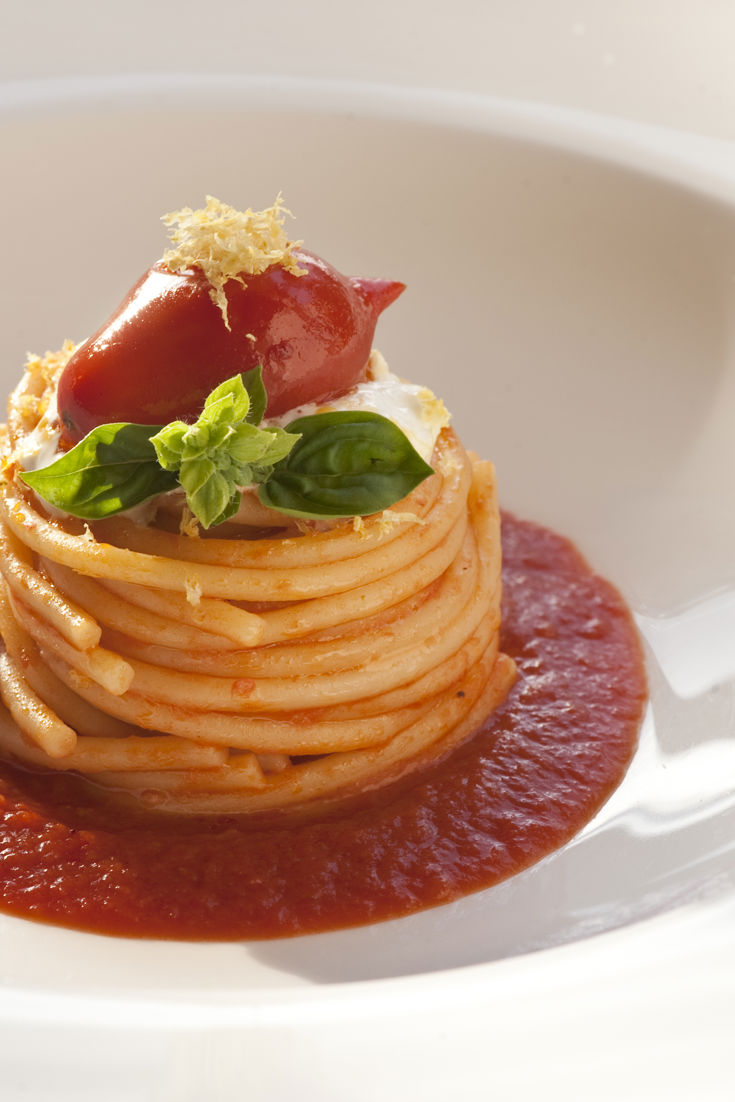 Piennolo Tomato Spaghetti Recipe - Great Italian Chefs