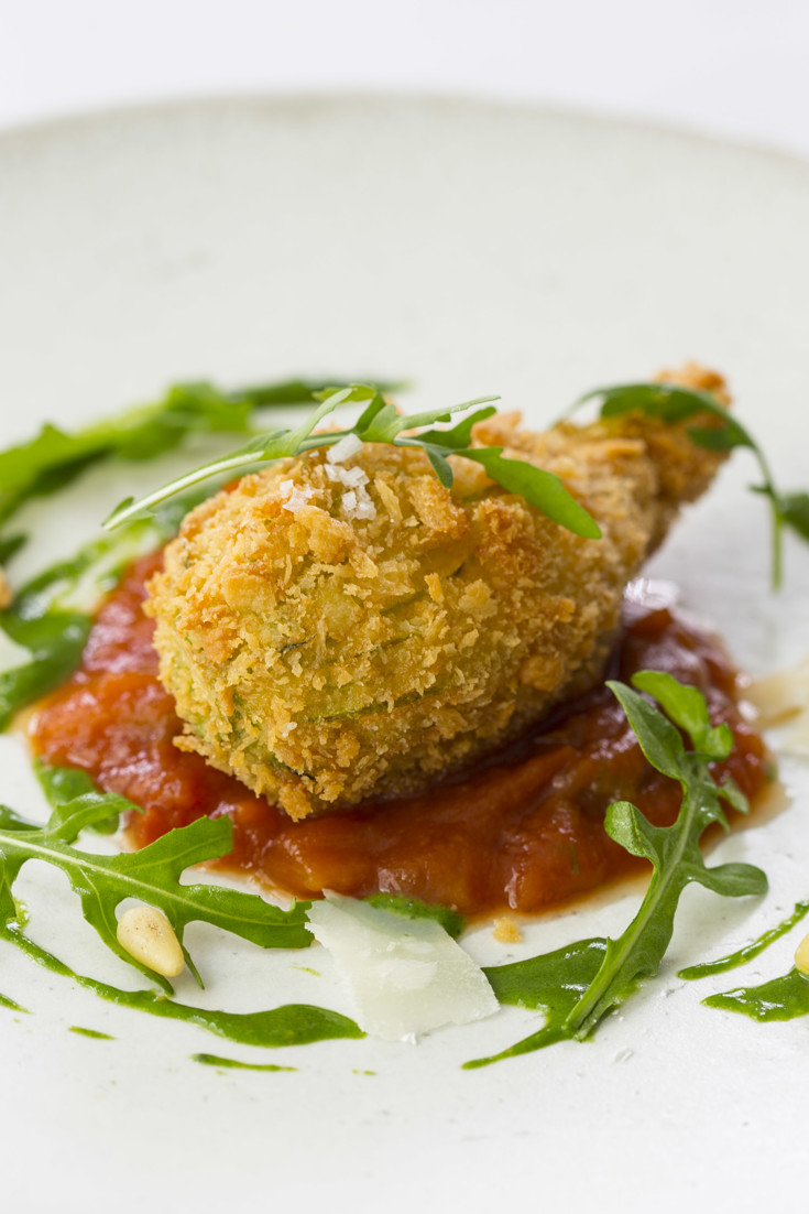 Crispy Stuffed Courgette Flowers Recipe - Great British Chefs