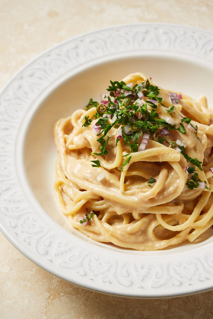 Linguine with Tonnato Sauce Recipe - Great British Chefs