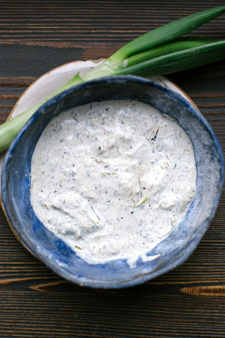 Burnt Spring Onion Crema Recipe - Great British Chefs