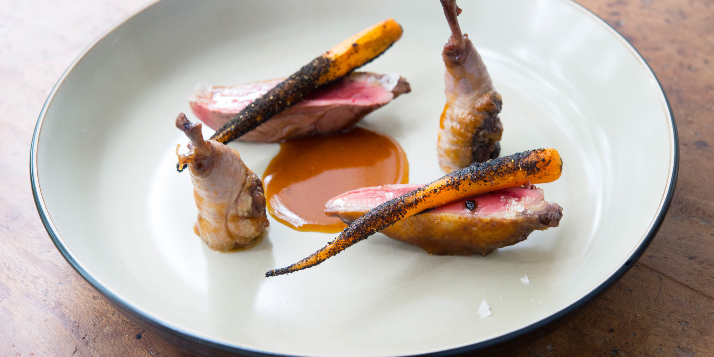 Pigeon with Carrots Recipe - Great Italian Chefs