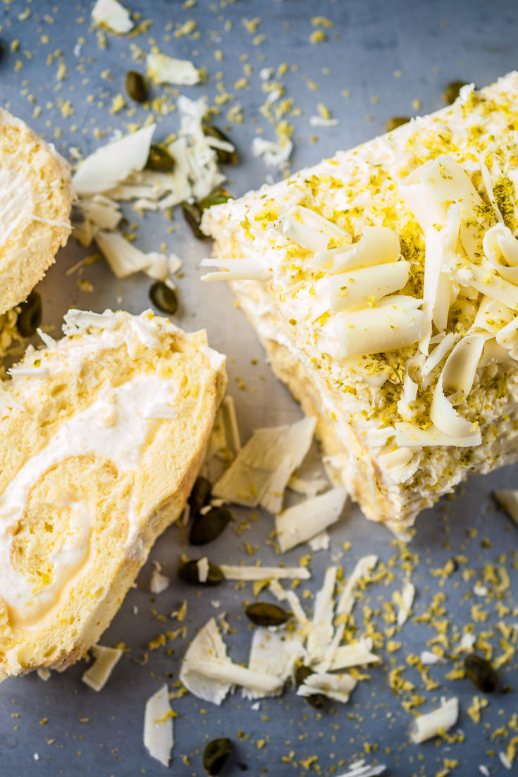 Lemon Roulade Recipe - Great British Chefs