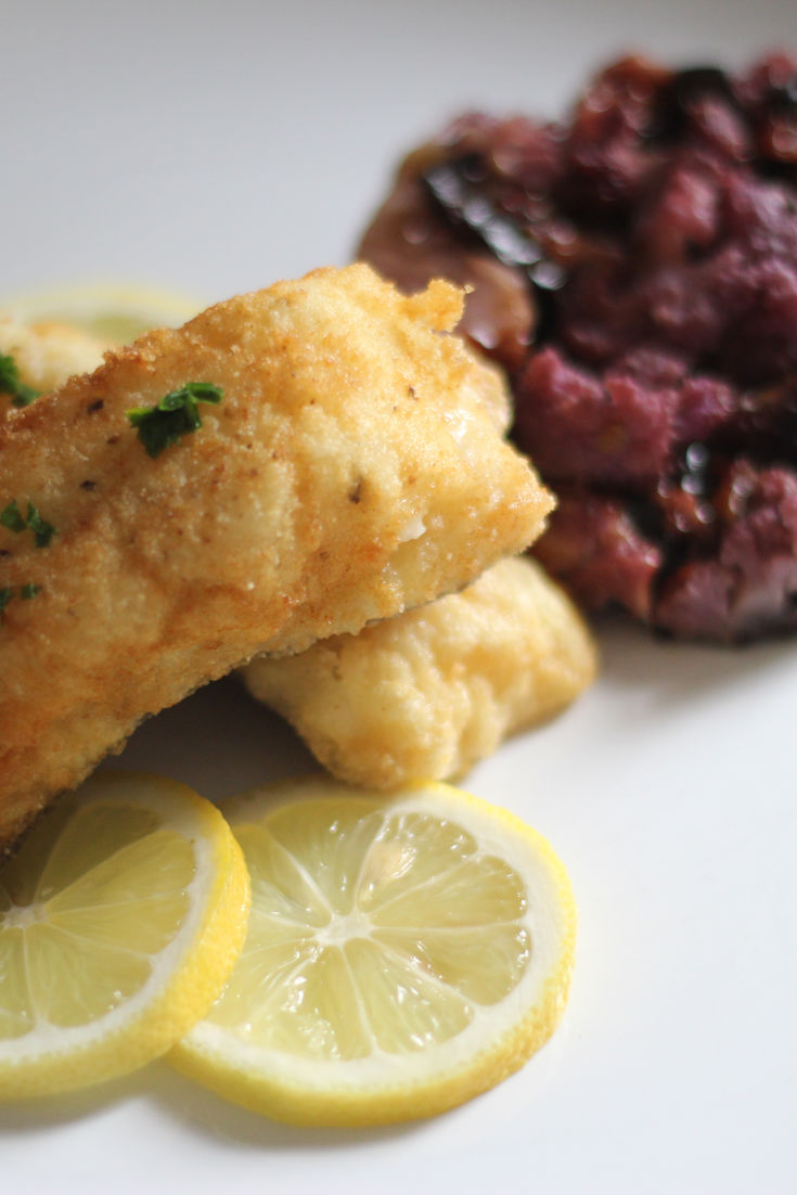 Fried Cod with Cauliflower Recipe - Great Italian Chefs
