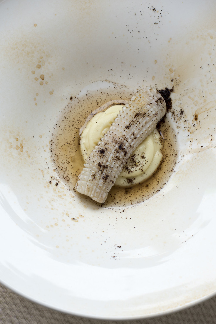 Cuttlefish, Creamed Potatoes and Coffee Recipe - Great Italian Chefs