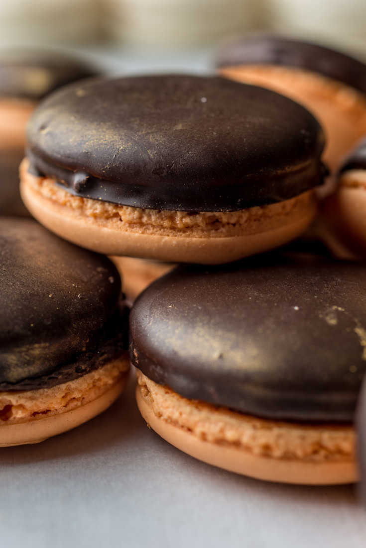 Jaffa Cake Macaron Recipe - Great British Chefs